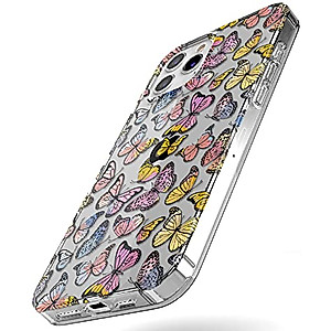 Casely iPhone 13 Pro Max Case | Free Spirit | Rainbow Butterfly Case Design Compatible Only with iPhone 13 Pro Max (Classic Collection)