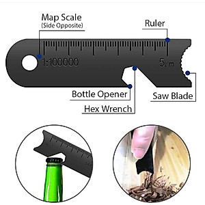 Magnesium Flint Fire Starter Waterproof Emergency Matches Survival Flint Tool for Camping Hiking(4 Pack)