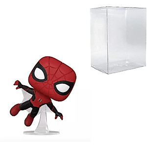 POP Pop! Marvel: Spider-Man: No Way Home - Spider-Man in Upgraded Suit (Bundled with EcoTEK Pop Box Protector Case)