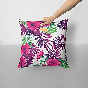 iiRov Summer Pineapple Seamless v2 - Custom Decorative Home Decor Indoor or Outdoor Throw Pillow Cover for Sofa, Bed or Couch Cushion (Pillow CASE Cover ONLY)