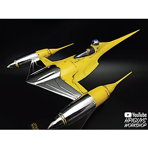 AMT Star Wars: The Phantom Menace N-1 Naboo Starfighter (Snap) 1:48 Scale Model Kit