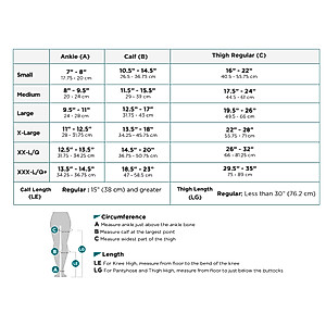Ames Walker AW Style 4 Sheer Support 15-20 mmHg Moderate Compression Closed Toe Thigh High Stockings w/Top Band Taupe Xlarge