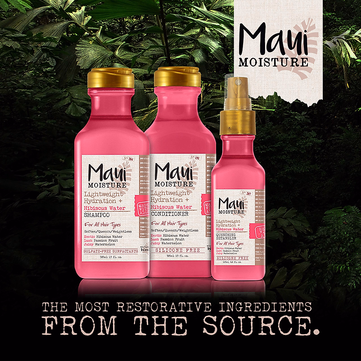 Maui Moisture Detangler Hibiscus Water (I00111886) Coconut 4.2 Fl Oz