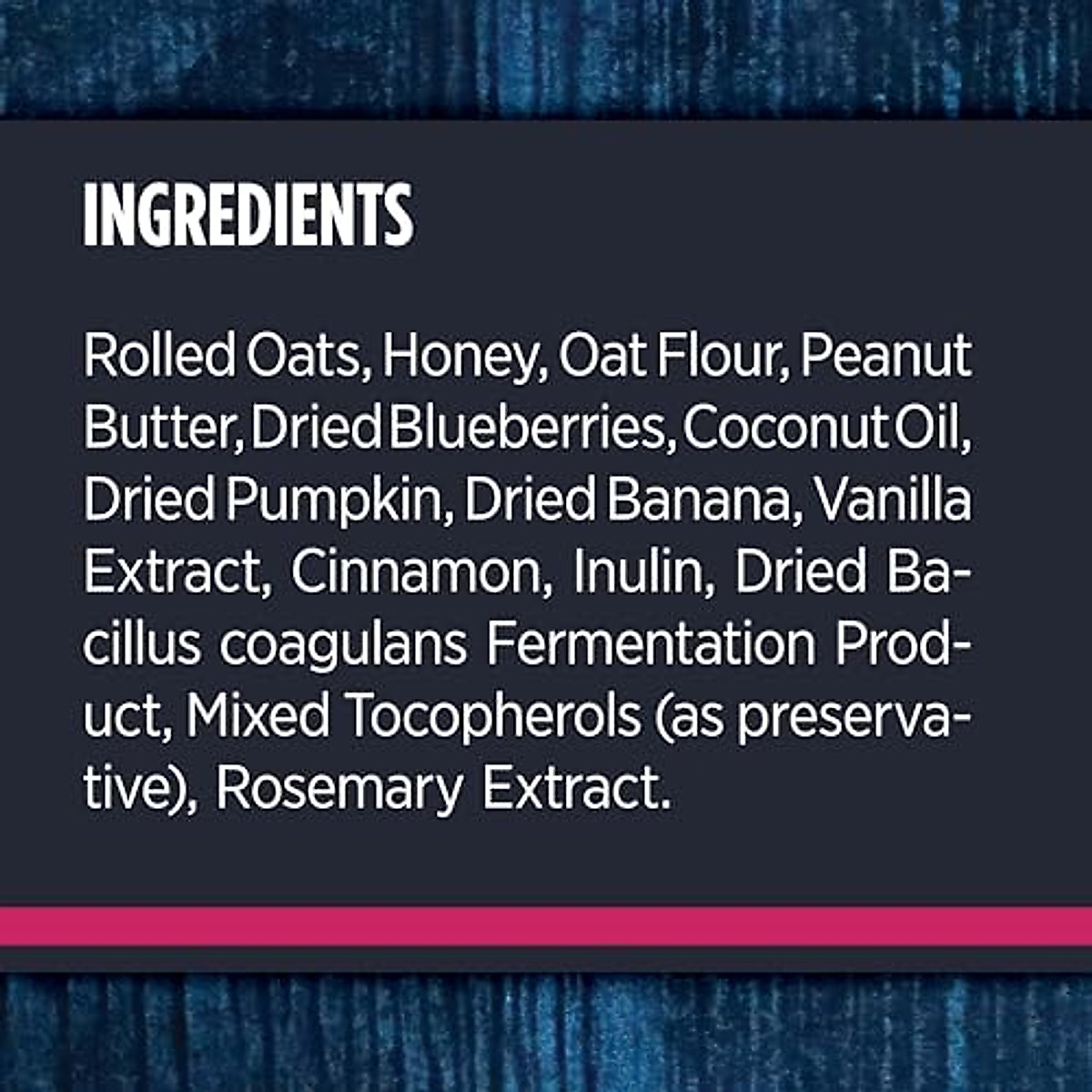 Nulo Functional Granola Bars, Healthy Dog Treats, Oven Baked, Made with Prebiotics and Probiotics, Contains No Added Salt, Sugar, or Molasses, 10 Ounce Bag