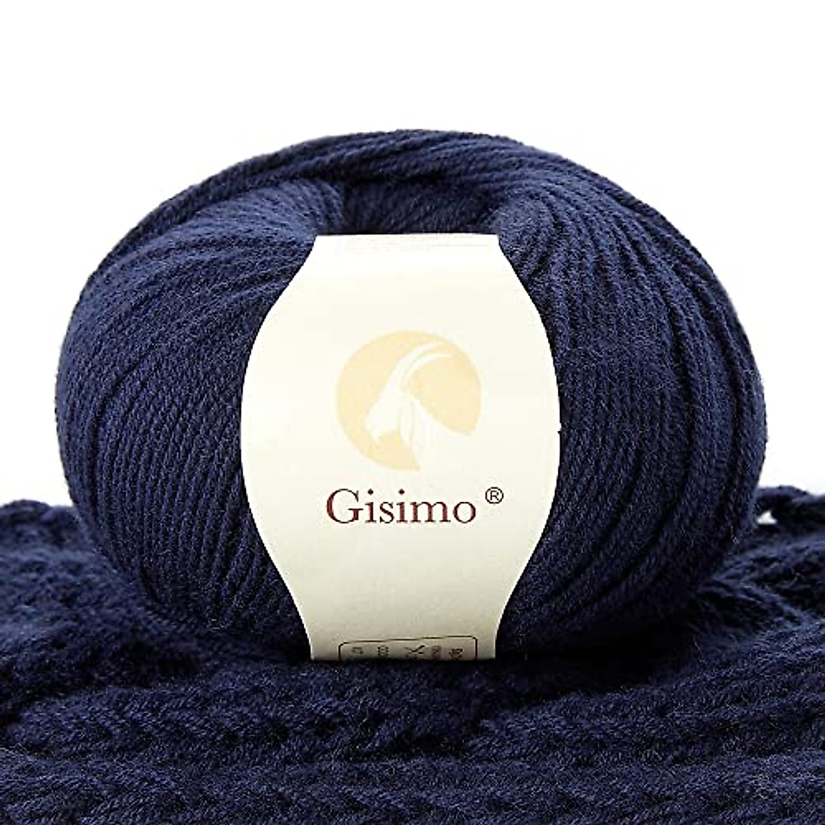 Gisimo 100% Inner Mongolian Cashmere Yarn Luxurious Hand Knitting Yarn Home Necessity for DIY Crafts