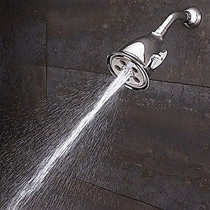 Speakman, Polished Chrome S-2005-HB Hotel Anystream High Pressure Shower Head-2.5 GPM Adjustable Replacement Bathroom Showerhead