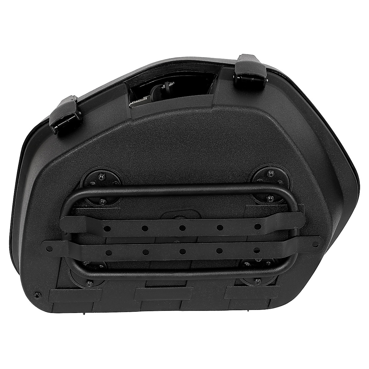 KUAFU Hard Saddle Bag Trunk With Lights Locks Compatible with Can-am Spyder ROADSTER RS ST Honda Street 28L