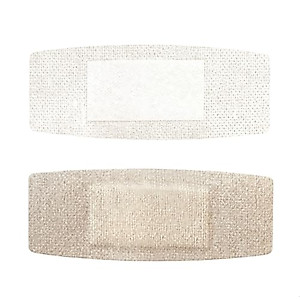 CareUs Painless Bandages for Sensitive and Elderly Skin - XL Flexible Fabric, Max Hold Silicone Adhesive, Latex-Free, Breathable & Absorbent - 32-Count Pack (8ct x 4)…