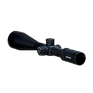 NIGHTFORCE SHV 4-14x56mm Second Focal Plane (F2/SFP) 30mm Tube Durable Precise Waterproof Fogproof Hunting Gun Scope, Center Only Illumination - Moar - 30 MOA - Center Illumination Reticle