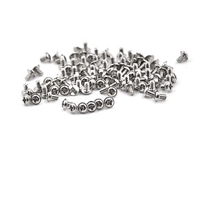 OPYTR Screw Anchors 100Pcs M3 Screw PC Case Hard Drive Precision PSU 6/32" Hex Screws for Computer Floppy DVD ROM Motherboard M3X5 5mm Anchors