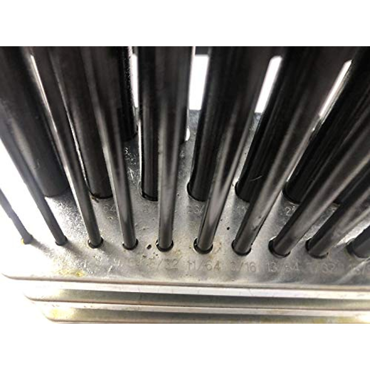 LLDSIMEX 28 Piece Transfer Punch Set 3/32"-1/2" by 64ths Plus 17/32"