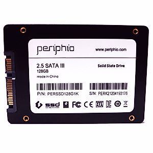 Periphio SSD 128GB 2.5" SATA3 High Speed Performance Boost Internal Solid State Drive for PC, Laptop, MAC