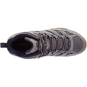 Merrell Men's Moab 2 MID WP Hiking Shoe, Charcoal, 10