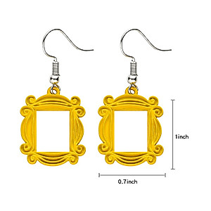 Sphers Earrings TV Show Themed Frame Earrings