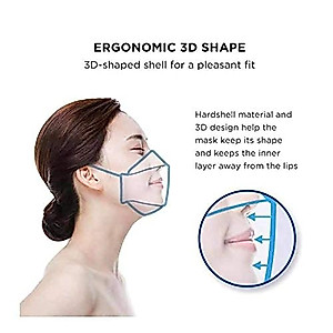 CO&BO [Pack of 10] Well-Being Hygiene KF94 Face Masks WK-950 Black [Individually Packaged] - Made In Korea