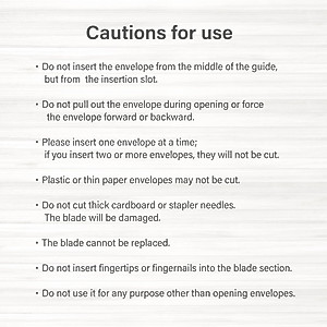 Electric letter opener, Letter openers envelope, Envelope opener, Blue Asmix LO80B (Japan import)