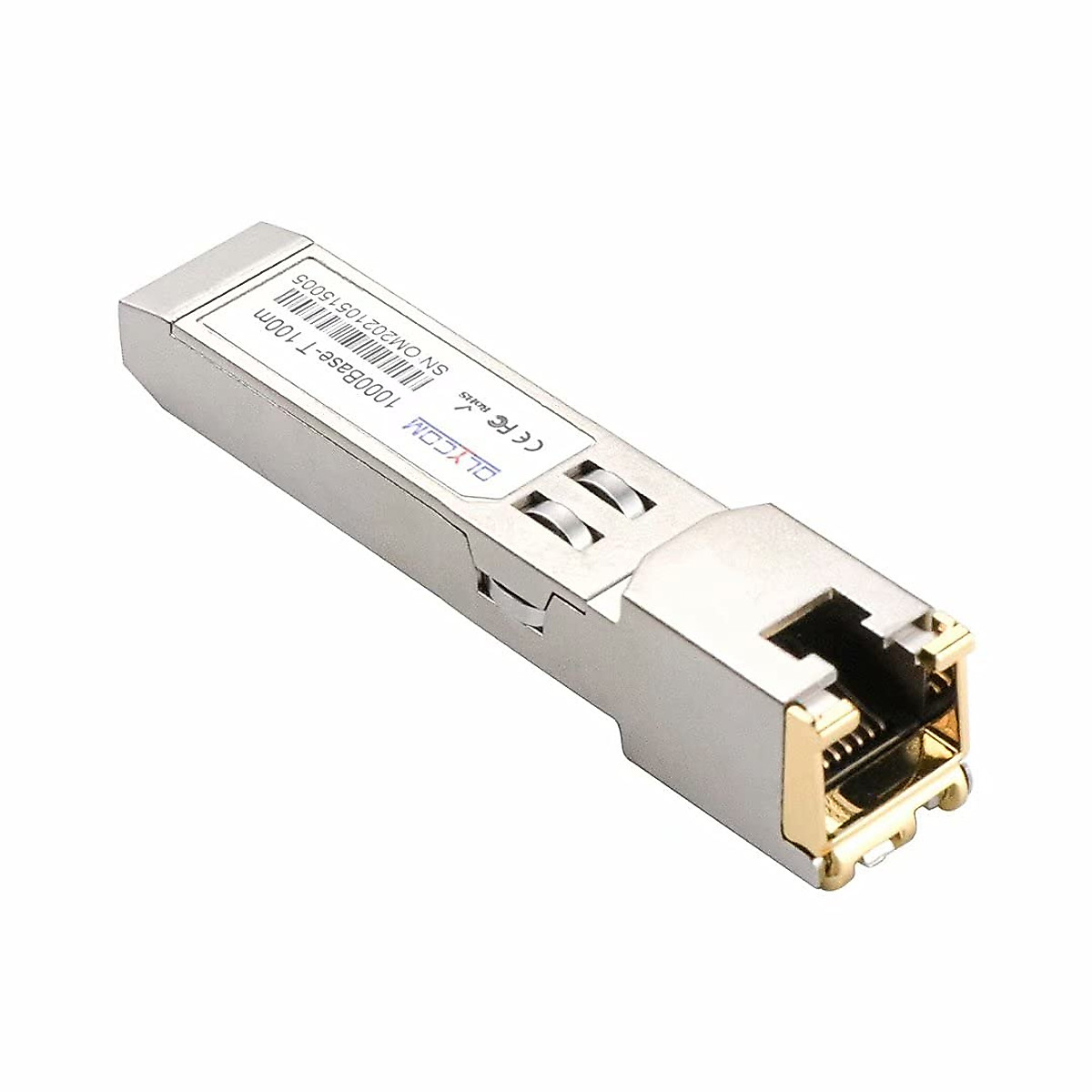 Copper SFP Mini GBIC RJ45 SFP 1.25G 1000BASE-T 100m for Cisco GLC-T/SFP-GE-T Meraki MA-SFP-1GB-TX Ubiquiti UF-RJ45-1G D-Link Supermicro Netgear, TP-Link and Other Open Devices