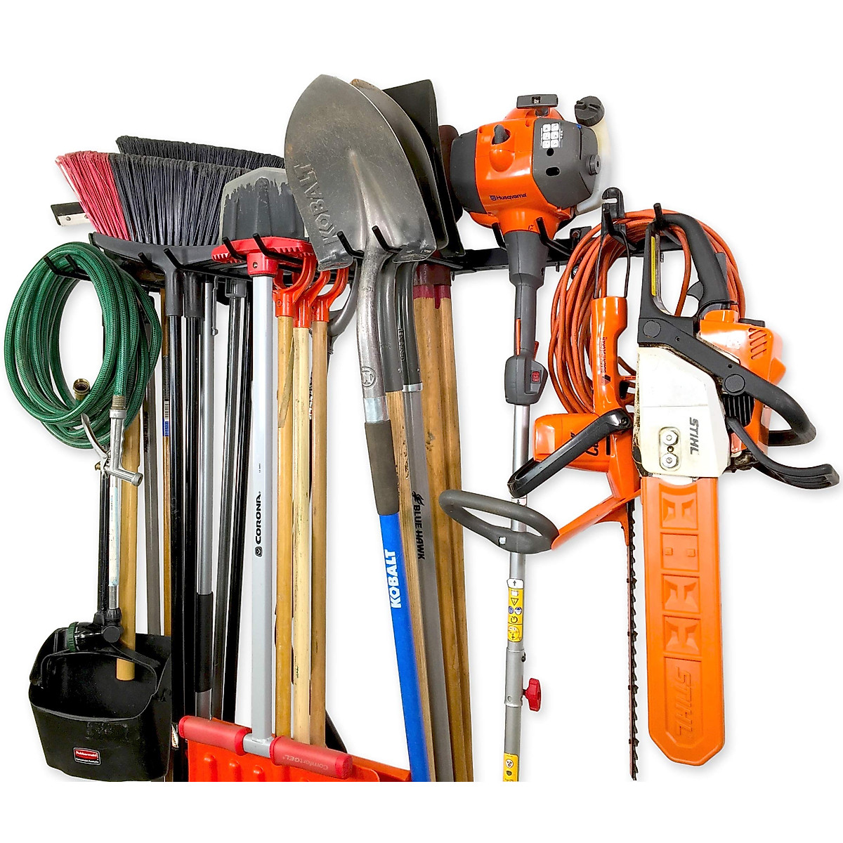 StoreYourBoard Tool Storage Rack, Max, Wall Mount Tools Home and Garage Organizer Storage System, Steel Gear Hanger