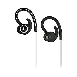 JBL Reflect Contour 2.0 - In-Ear Wireless Sport Headphone with 3-Button Mic/Remote - Black
