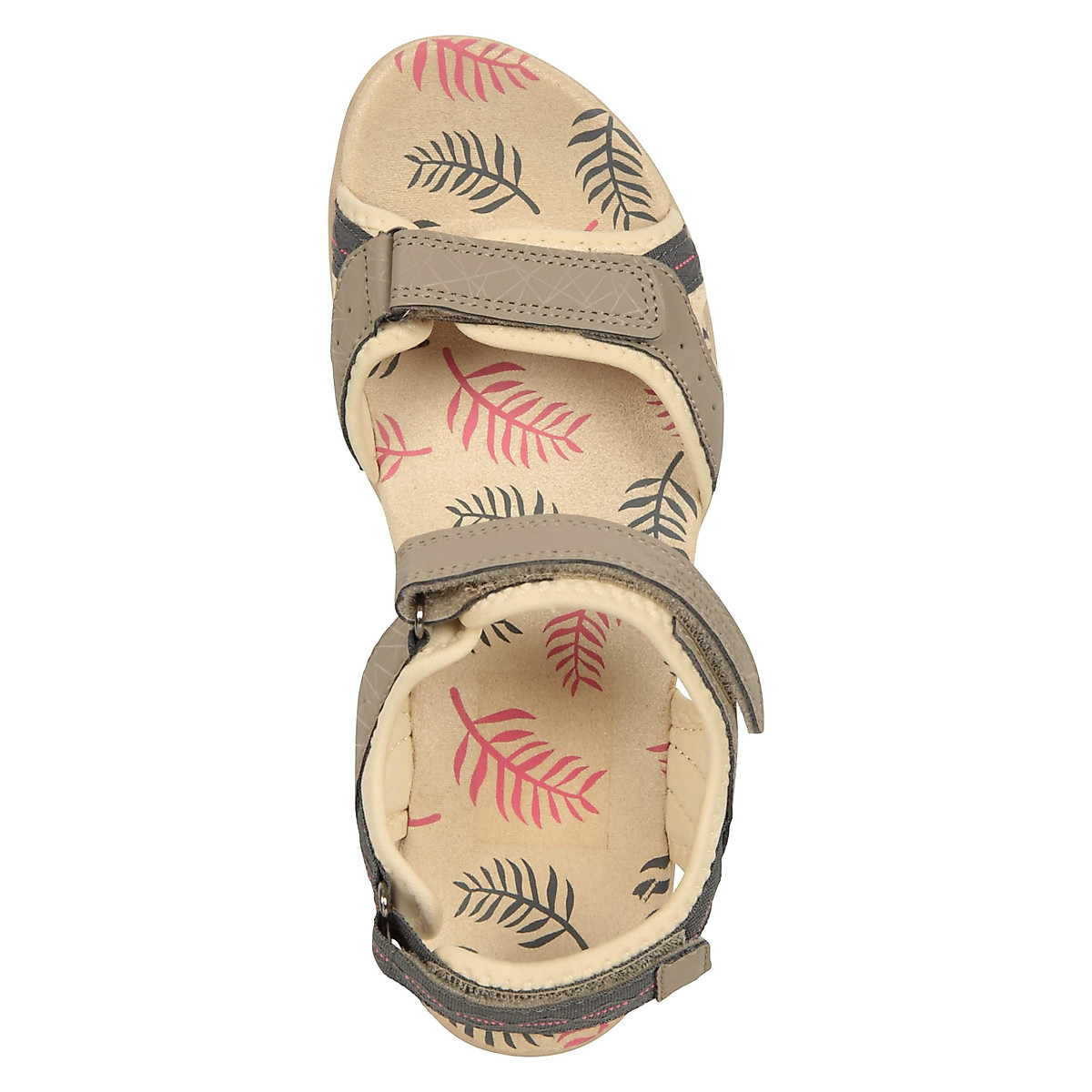 Mountain Warehouse Athens Printed Womens Sandals Beige Womens Shoe Size 8 US
