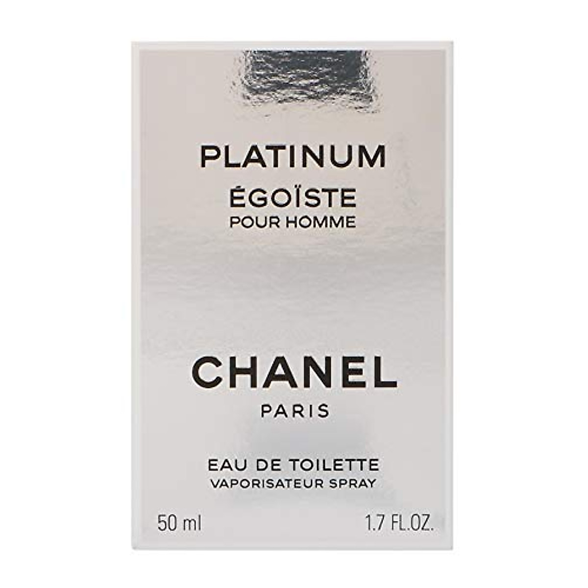 Egoiste Platinum by Chanel for Men, Eau De Toilette Spray, 1.7 Ounce