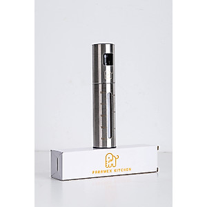 Paramex Kitchen Oil Sprayer for cooking - 100mL Stainless Steel, Multi Purpose for Air Fryer, BBQ, Grilling, Salad, Baking