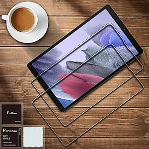 Ferilinso Designed for Samsung Galaxy Tab A7 Lite 8.7 inch 2021 Screen Protector, [Not Fit Galaxy Tab A7] 2 Pack HD Tempered Glass, Case Friendly, Bubble Free, Easy Installation