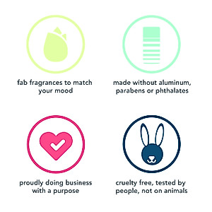 Method Deodorant, Simply Nourish, Aluminum Free, 12 Hour Protection, 2.65 oz (Pack of 5)