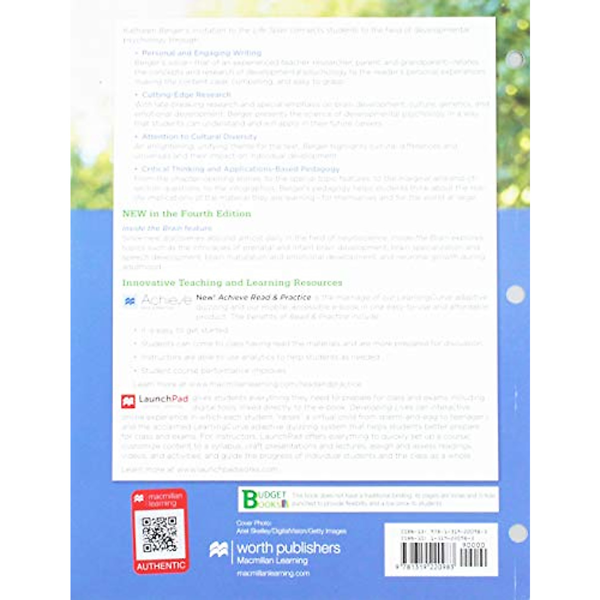 Loose-Leaf Version for Invitation to the Life Span