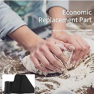 Bread Maker Paddle, kitchen Bread Maker Kneading Blade Part Mixing Paddle Replacement for Breadmaker Machine Black Bakery Kitchen Helper Accessory