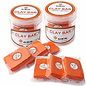 Car Clay Bar for Car Detailing 6 Pack 600g, Auto Detailing Clay Bar Cleaner, Grade Cleaner Kit for Coating Polisher Car Wash Kit Cleaning RV Cars Boats Bus