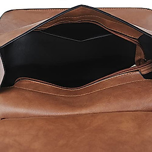 Crossbody Bags for Women Casual Fashion Shoulder Bag Messenger Bags Retro Solid Color Metal Buckle Fringe Shoulder Bag