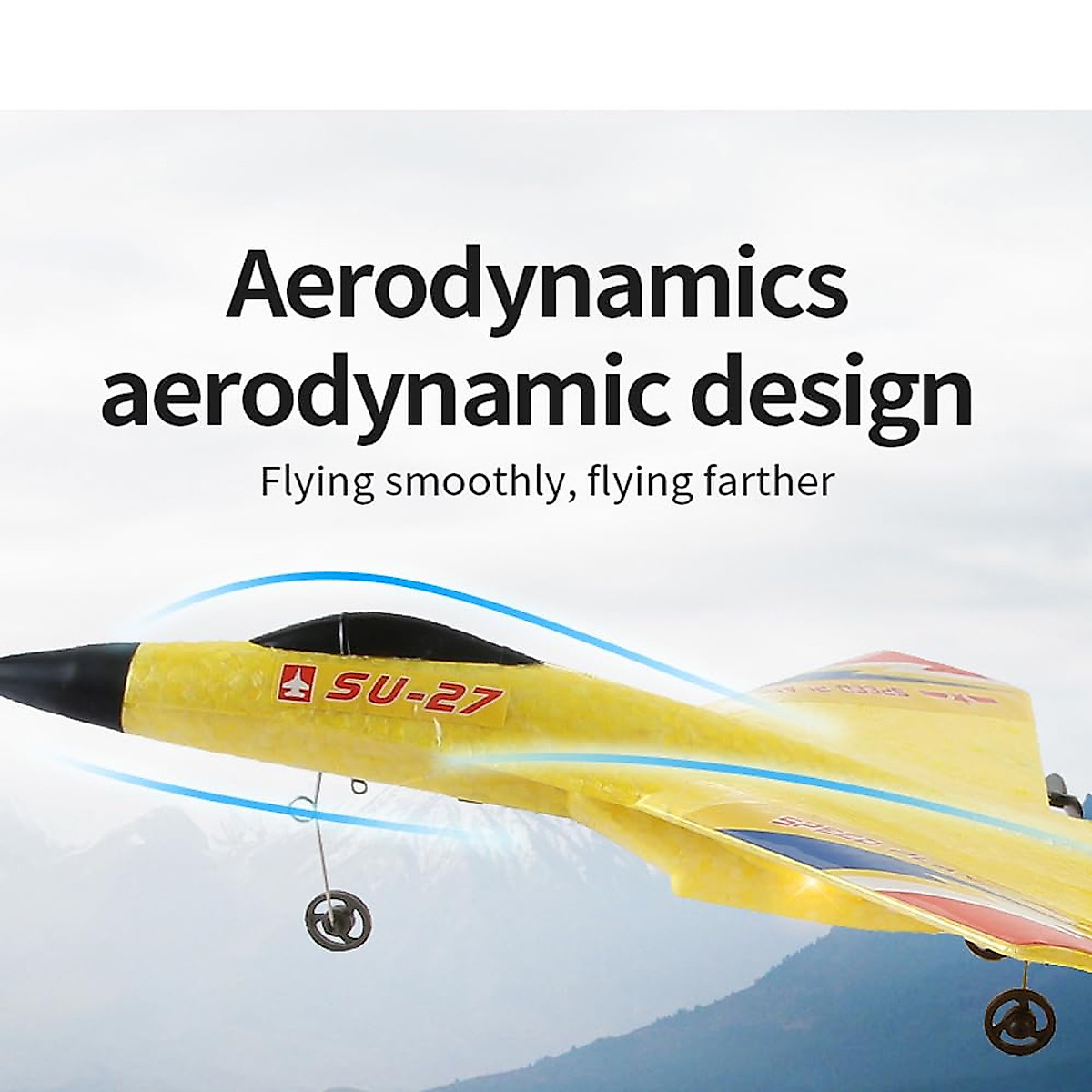 RC Plane,Su-27 Remote Control Airplane,2 Channel 2.4Ghz Remote Control Plane,Comes with 3 Batteries,Air Plane Glider Planes Kids for Boys Girls Adults Beginners