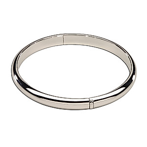 Children's .925 Sterling Silver Baby Bangle Bracelet for Babies, Toddlers and Little Girls (Child-Medium)