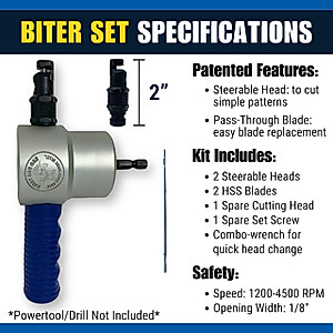 Bad Dog Biter TM Kit - Double Headed Nibbler