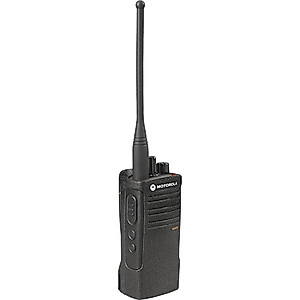 2 x Motorola RDU4100 RDX Business Series Two-Way UHF Radio (Black) (RDU4100) - 2 Pack Bundle