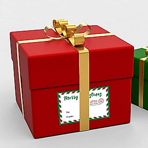 Merry Christmas Stickers,Special Delivery Tag,Christmas Envelope Seals,Holiday Stickers,160 Pcs Per Pack