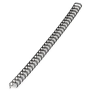 Fellowes 9/16-Inch Binding Spines Wire, 25-Pack, Black(5255601)
