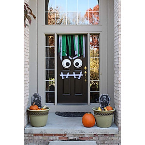 DECORA 7.5 Inch Giant Googly Eyes Plastic Wiggle Eyes with Self Adhesive for Chritsmas Tree Party Decorations 2 Pieces