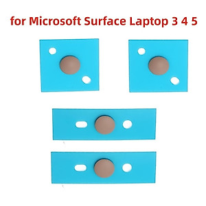 Laptop Bottom Case Rubber Feet Replacement for Microsoft Surface Laptop 3 4 5 Anti Slip Laptop Foot Pads Rose Gold