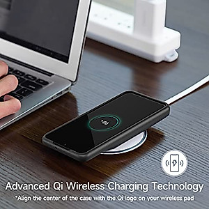 LVFAN Battery Case for Samsung Galaxy S22 6.1inch, Fast Charging & Wireless Charging Slim 4700mAh Backup Battery Pack, Portable Extended Battery Charger Case for Samsung S22