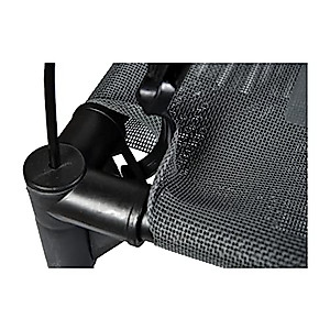 Go Gear Outdoor Elevated Pet Bed Mat for Cats & Dogs with UV & Water Resistant Canopy Gray, Medium