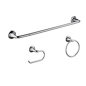 Constructor 3-Piece Bath Accessory Kit in Chrome