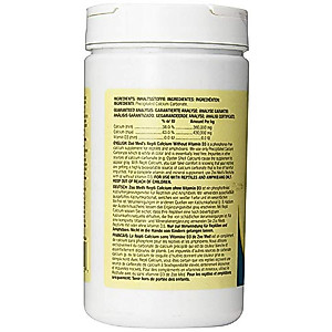Zoo Med Repti Calcium Ultra Fine Precipitated Calcium Carbonate Reptile Supplement without Vitamin D3, 12-Ounce