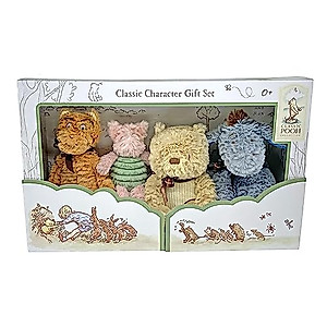KIDS PREFERRED Disney Baby Classic Winnie The Pooh and Friends 4 Piece Plush Collector Set Stuffed Animals
