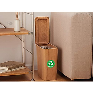 Recycle Sticker Trash Can Decal - Large Recycling Vinyl - 4 Pack (Black,Blue & Green) | ST - 019 (Size 5 Inches)