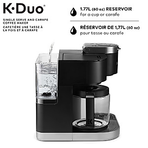 K-Duo Single Serve and Carafe Coffee Maker