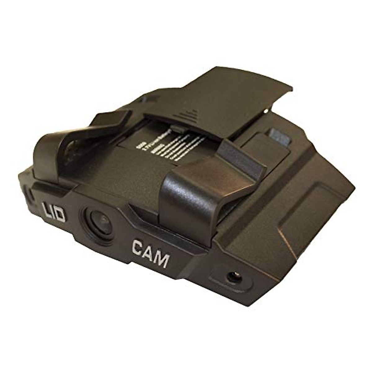 LIDCAM+ LC-WF-BZ Hands Free Hat Mounted Digital Action Camera, 1080P HD Wi-Fi with Full Audio and 1X to 4X Zoom, Black