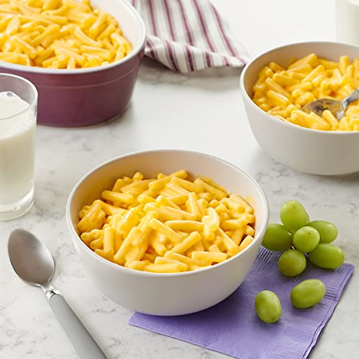 Annie’s Vegan Mac Rice Pasta and Cheddar Flavor Dinner with Organic Gluten Free Pasta, 6 OZ (Pack of 12)