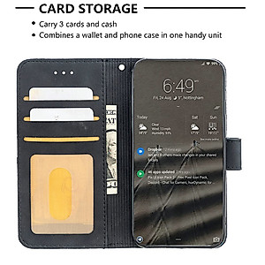 jioeuinly SOHO Style SS5724G Case Compatible with SOHO Style SS5724G Phone Case Cover Flip Stand Cover Stitching Style Wallet Case BF05 Black